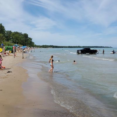 Ipperwash Beach 🏖️ Altın Kemer, Kanada - detaylı özellikler, harita ...