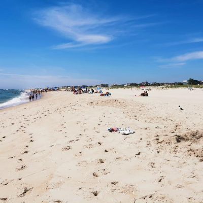 Jersey Shore Beach 🏖️ Ship Bottom, New Jersey, Amerika Birleşik ...