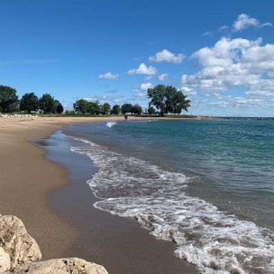Simmons Island Beach 🏖️ Wisconsin, Amerika Birleşik Devletleri ...
